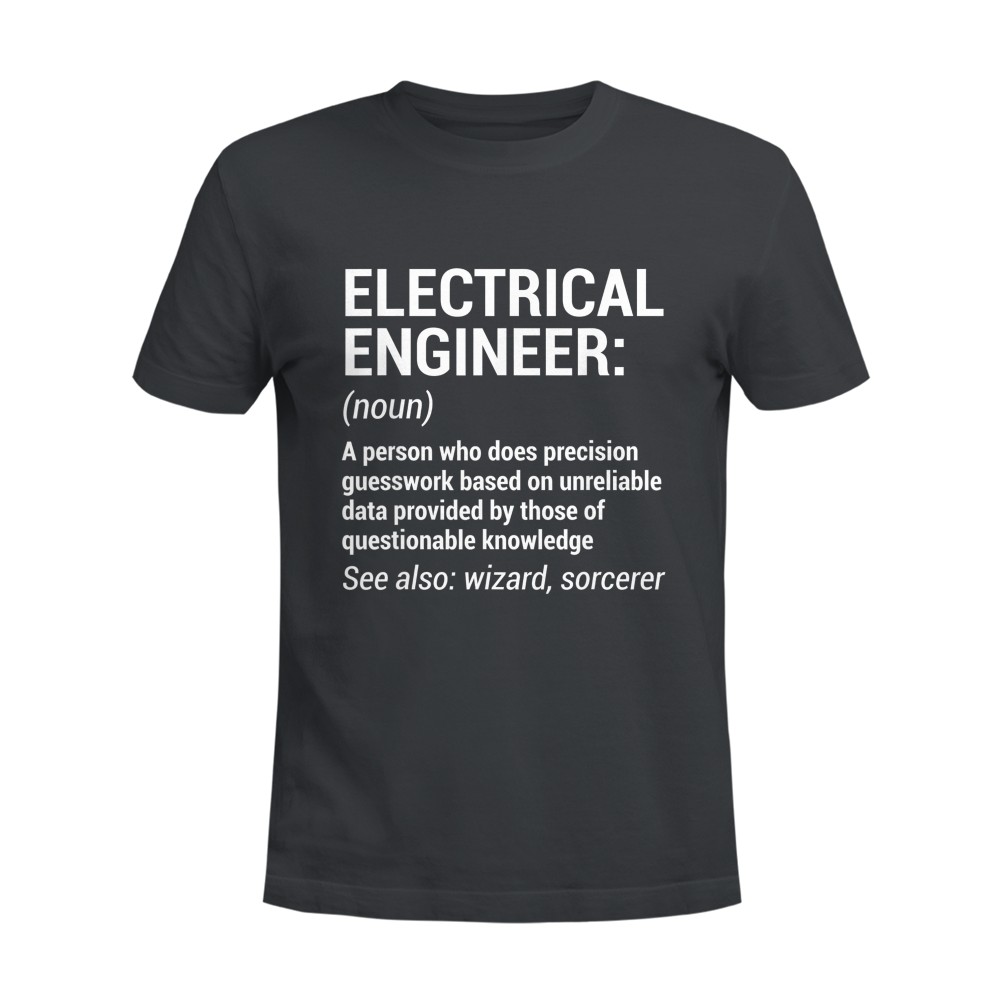 Electrical Engineer T Shirts Logo
